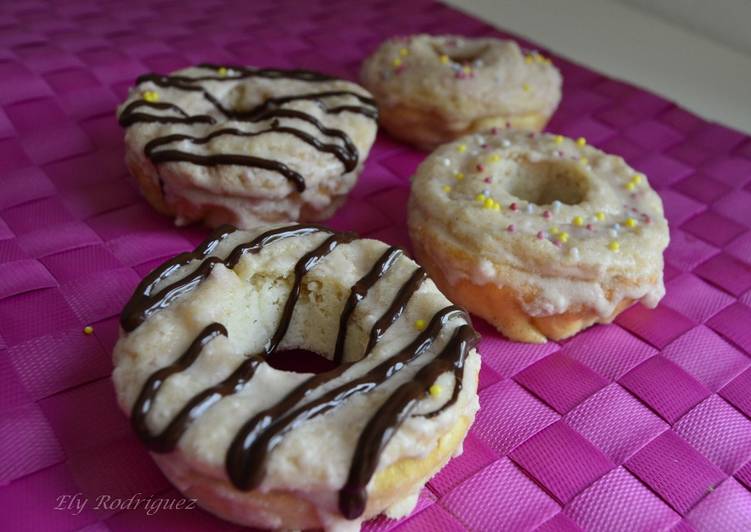 Donuts Fit Receta de Ely Rodriguez - Cookpad