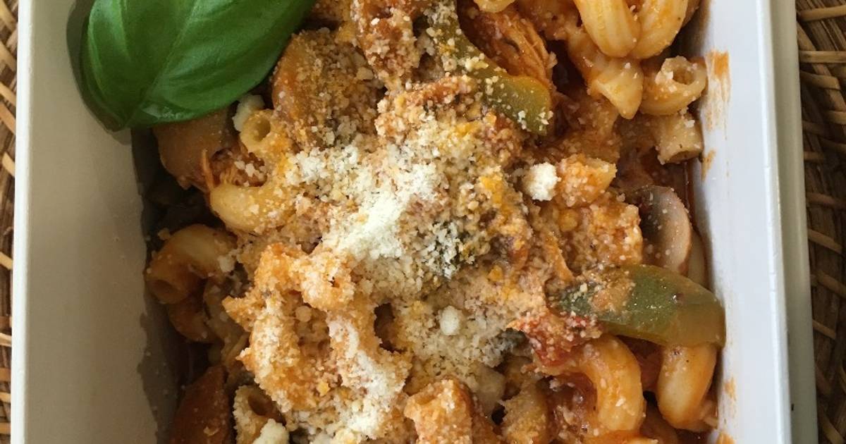 Pasta roja con pollo - 146 recetas caseras - Cookpad