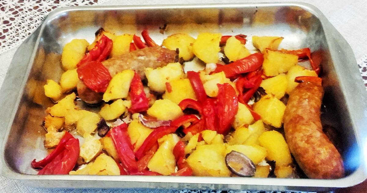 Choripapa - 5 recetas caseras - Cookpad