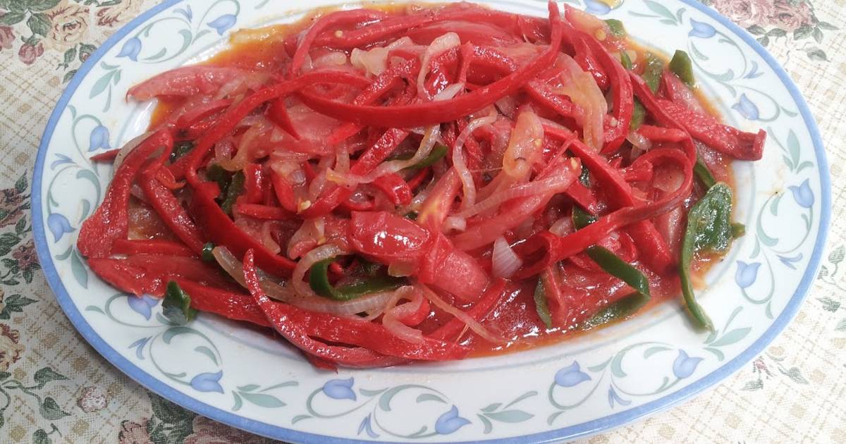 Rajas de chile poblano - 229 recetas caseras - Cookpad