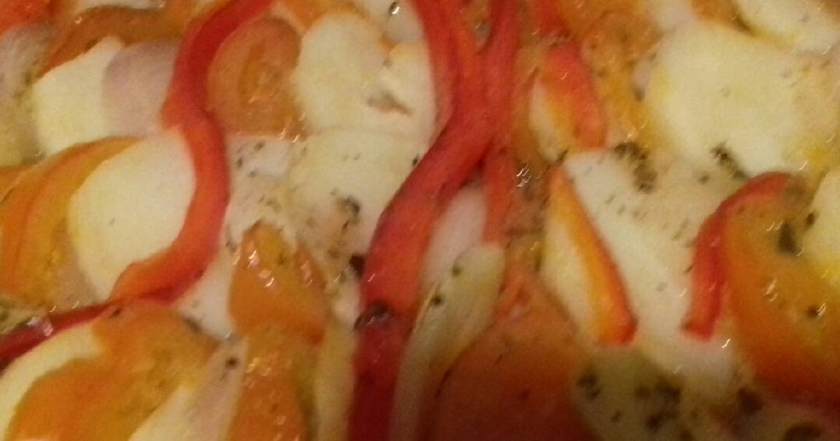 Papas con tomate y cebolla al horno - 1.721 recetas caseras - Cookpad