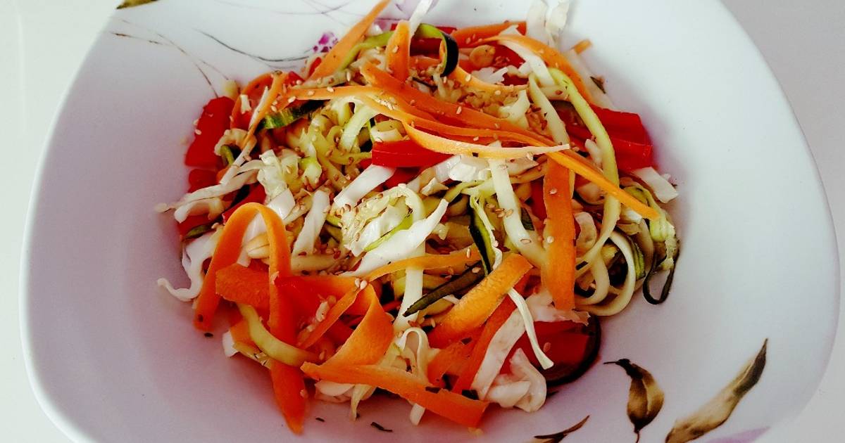 Ensalada de verduras crudas - 101 recetas caseras - Cookpad
