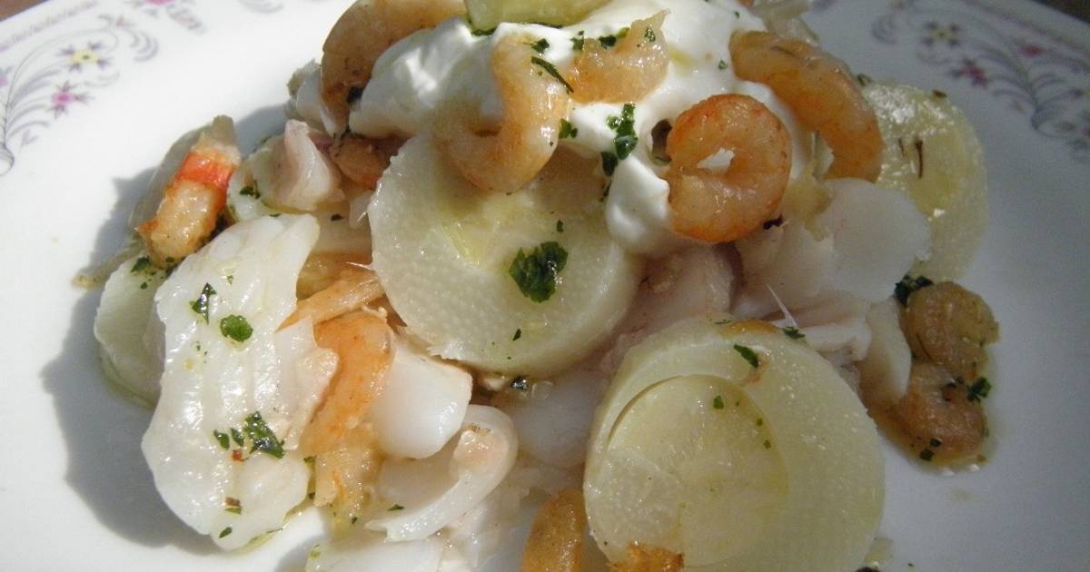 Filete de pescado con camarón - 75 recetas caseras - Cookpad