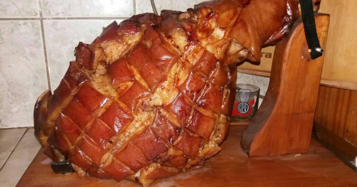 Jamón de cerdo al horno - 23 recetas caseras - Cookpad