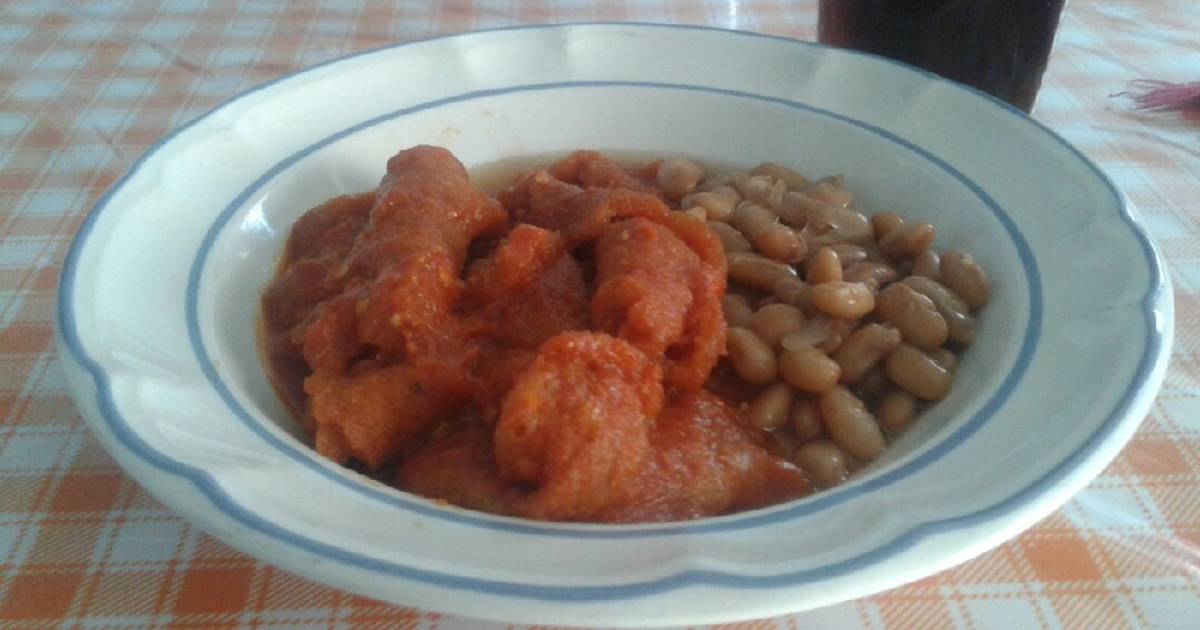 Chicharron en salsa roja - 16 recetas caseras - Cookpad