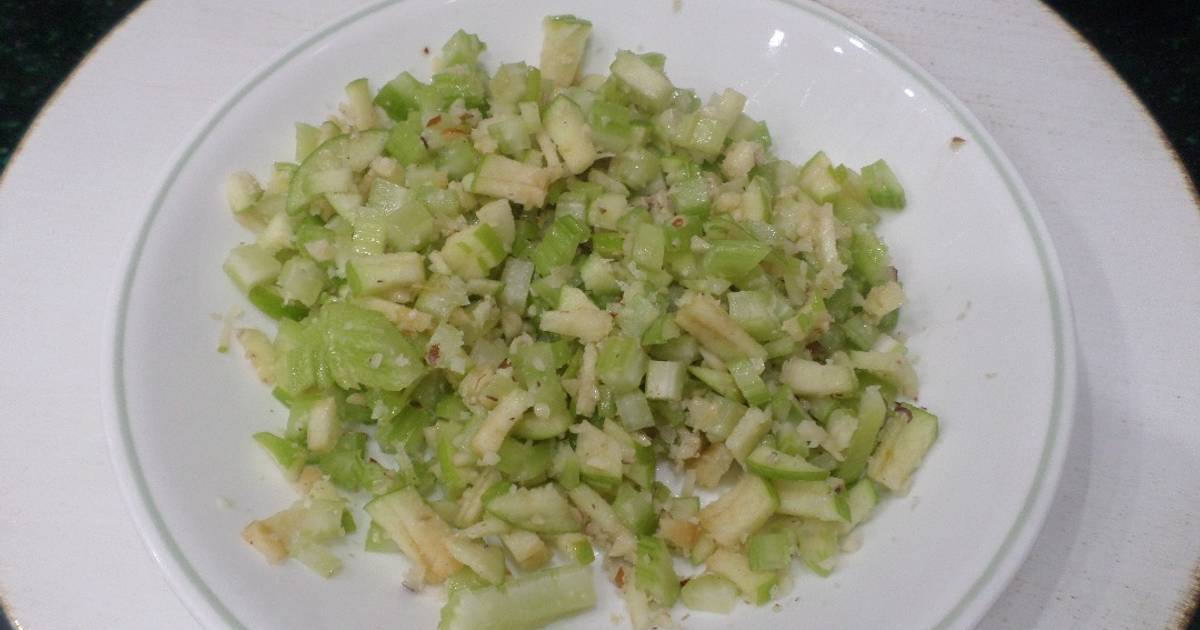 Ensalada de manzana verde y apio - 104 recetas caseras - Cookpad