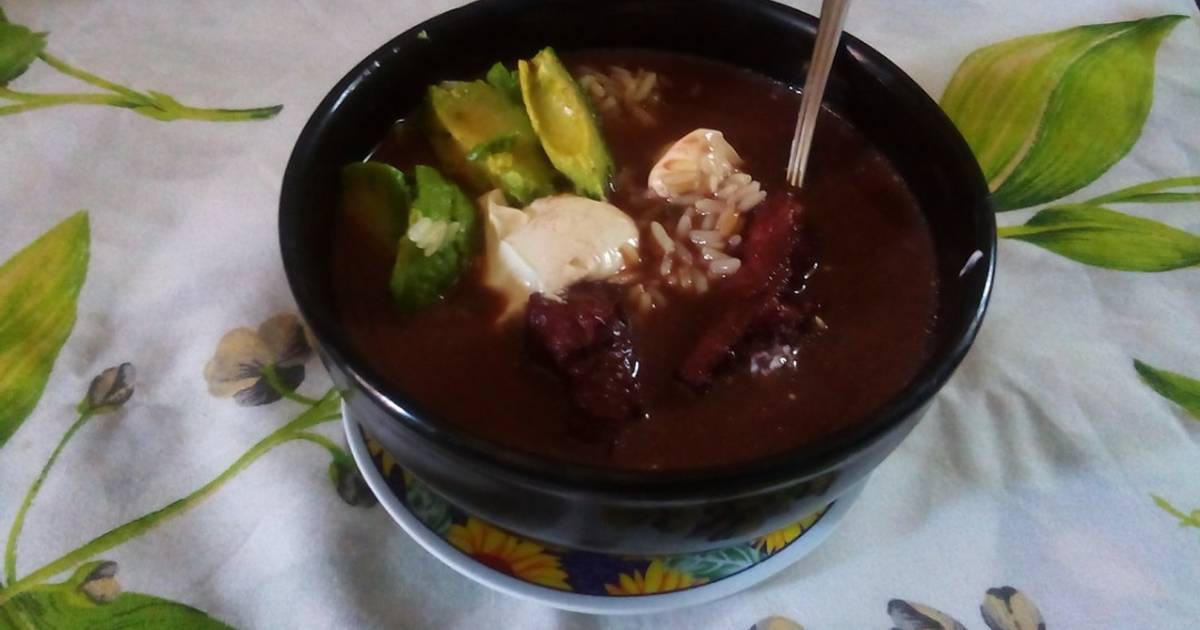 Sopa de frijoles - 54 recetas caseras - Cookpad