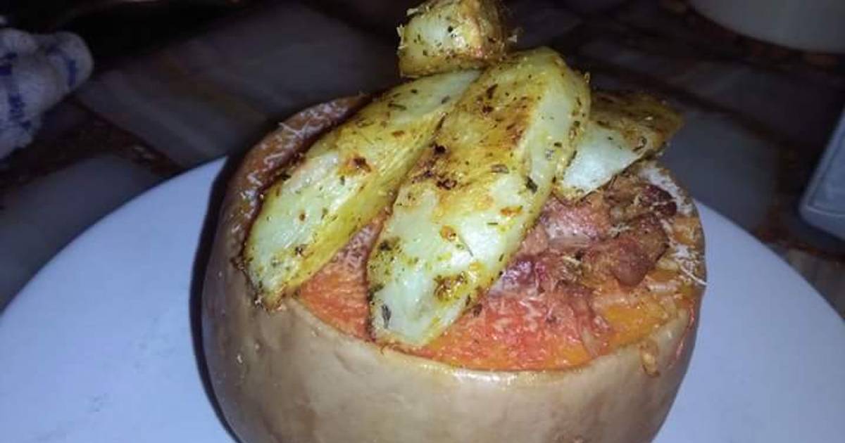 Calabaza rellena - 160 recetas caseras - Cookpad
