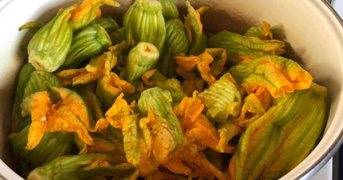 Flores de calabaza - 156 recetas caseras - Cookpad