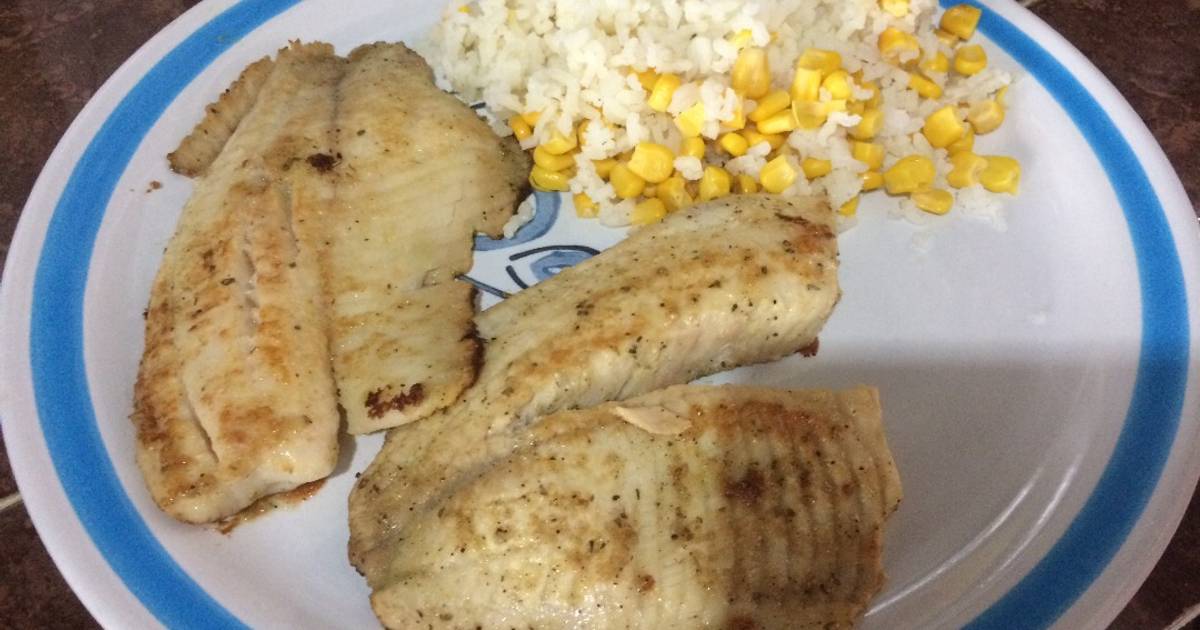 Filete de pescado a la plancha - 172 recetas caseras - Cookpad