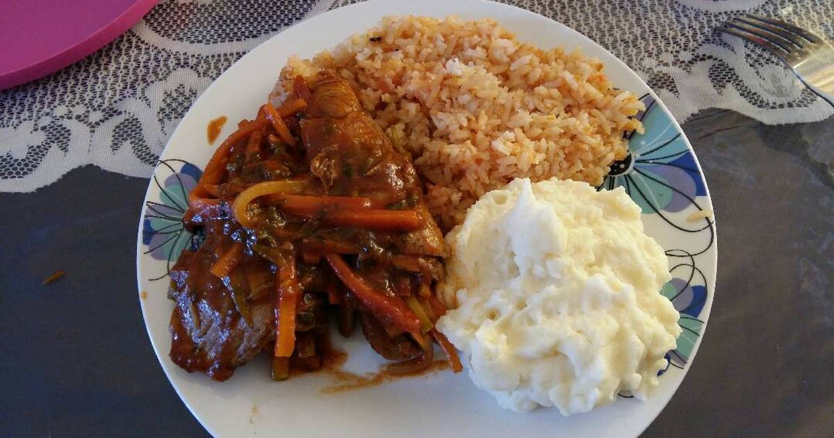 Bistec de res con calabaza - 39 recetas caseras - Cookpad