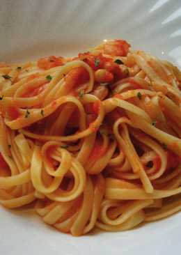 Tallarines con salsa de tomate - 33 recetas caseras - Cookpad