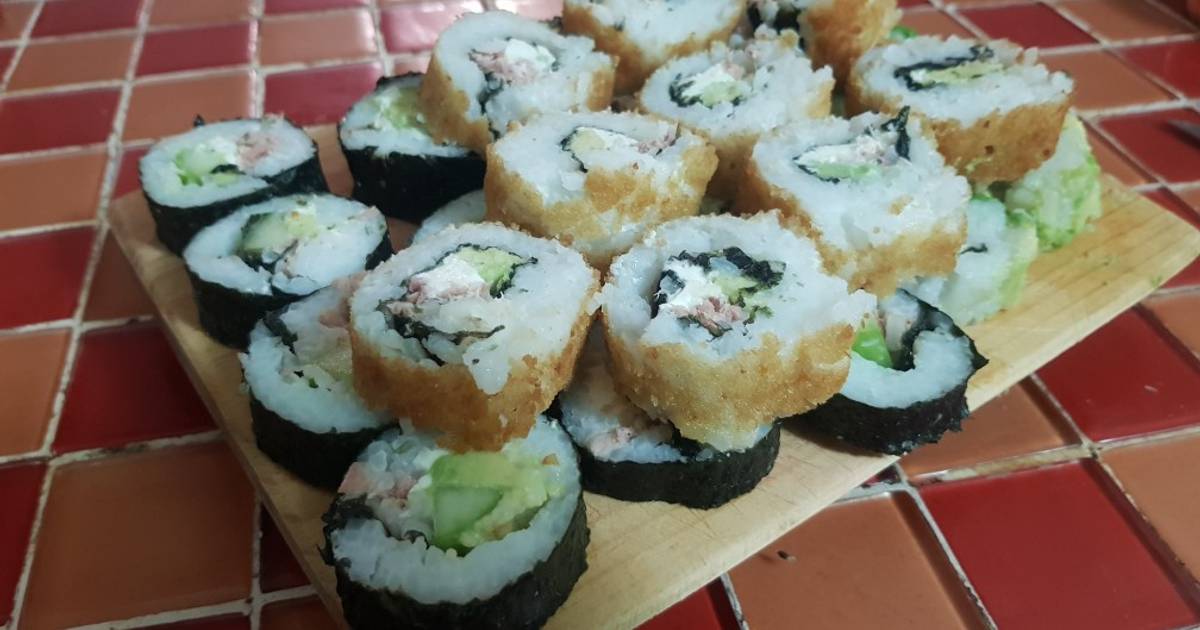 Sushi empanizado - 9 recetas caseras - Cookpad