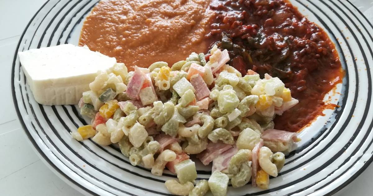 Ensalada de pasta con jamon - 136 recetas caseras - Cookpad