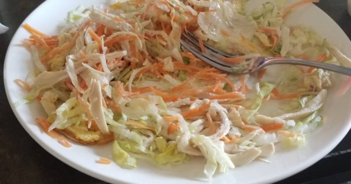 Ensalada de pollo con lechuga y zanahoria - 223 recetas caseras - Cookpad