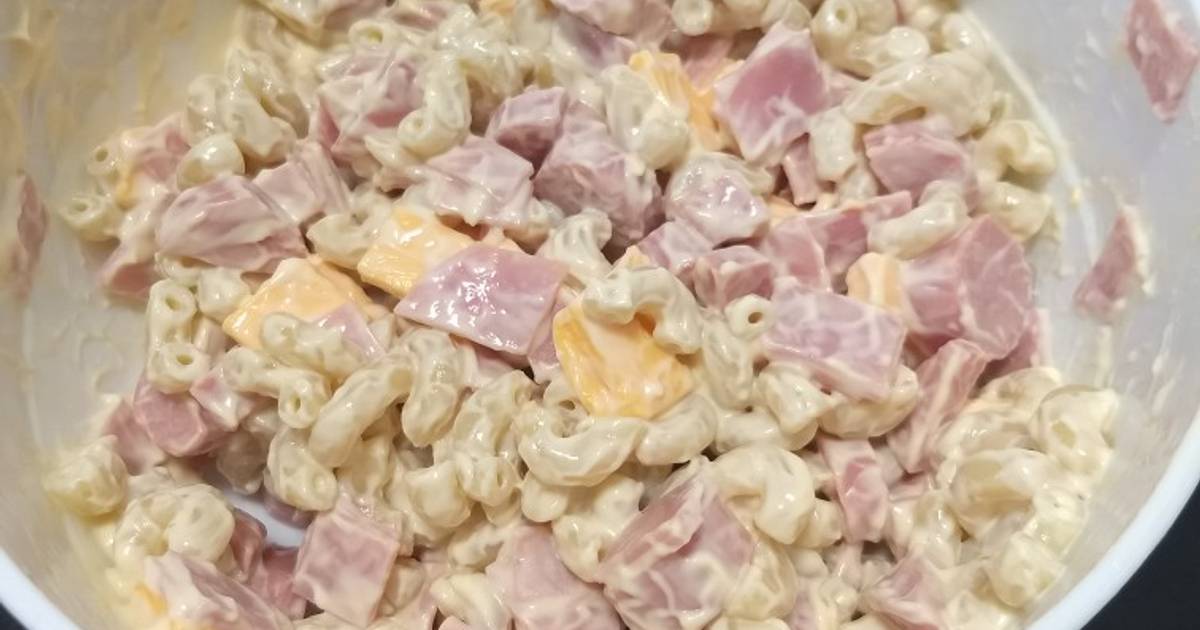 Ensalada de coditos con jamón y queso - 7 recetas caseras - Cookpad