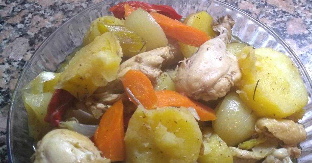 Pollo con vegetales - 32.168 recetas caseras - Cookpad