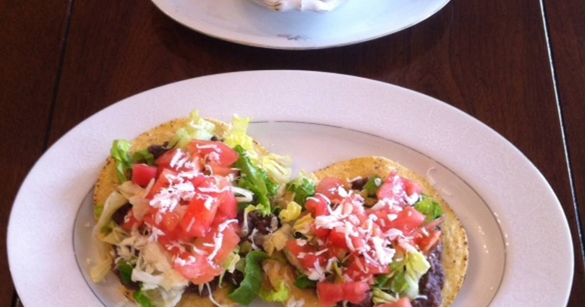 Tostadas de frijoles - 60 recetas caseras - Cookpad