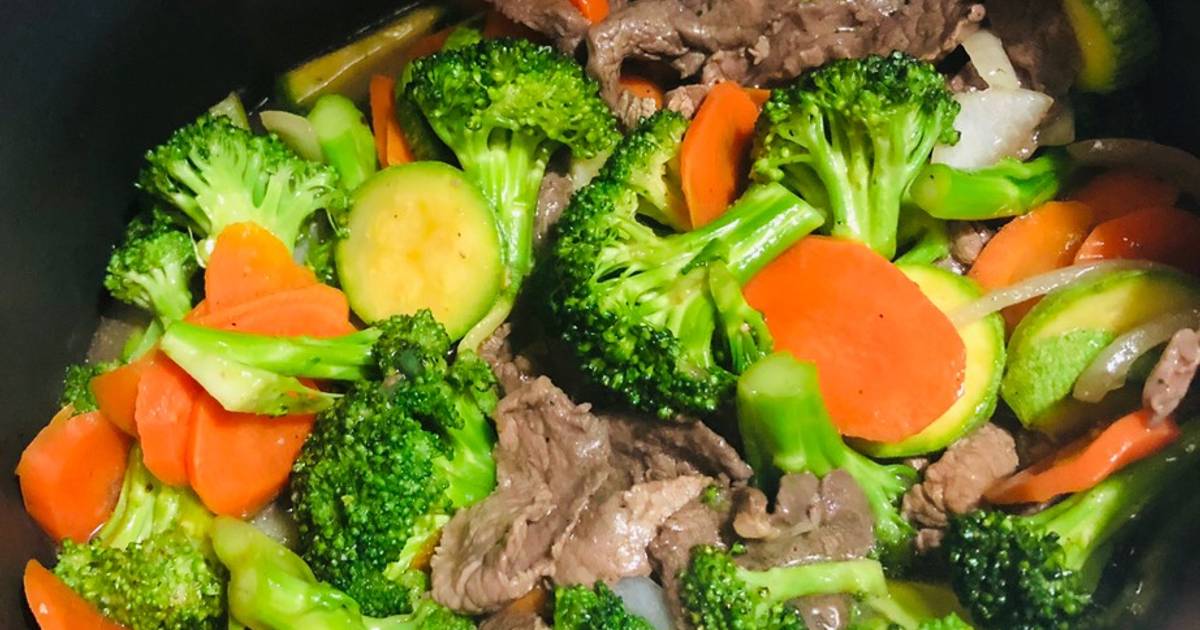 Carne de Res con Brócoli Tipo Chino Receta de Cocina Facil - Cookpad
