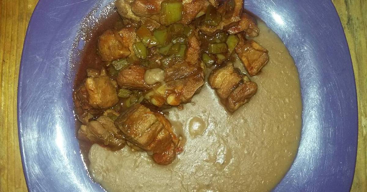 Nopales con chile colorado - 10 recetas caseras - Cookpad