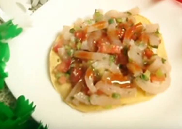 Tostadas de Salsa de Uña Receta de Weris Chuy - Cookpad