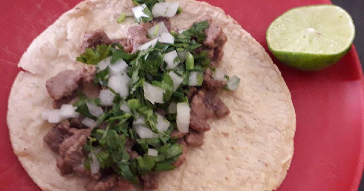 Taco de bistec - 52 recetas caseras - Cookpad