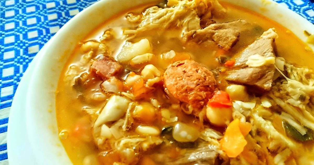 Mondongo con garbanzos y porotos - 40 recetas caseras - Cookpad