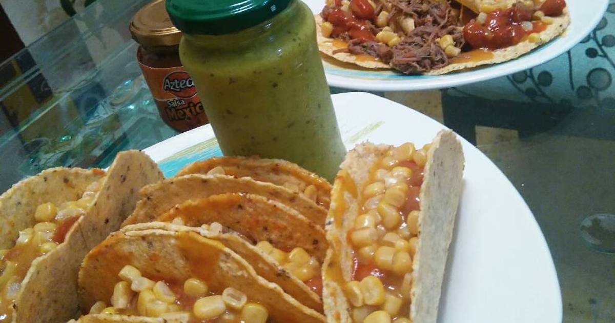 Tacos mexicanos con frijoles y carne - 7 recetas caseras - Cookpad
