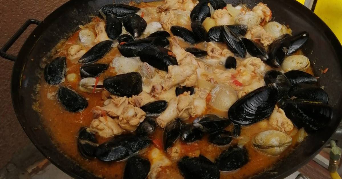 Discada de mariscos - 6 recetas caseras - Cookpad