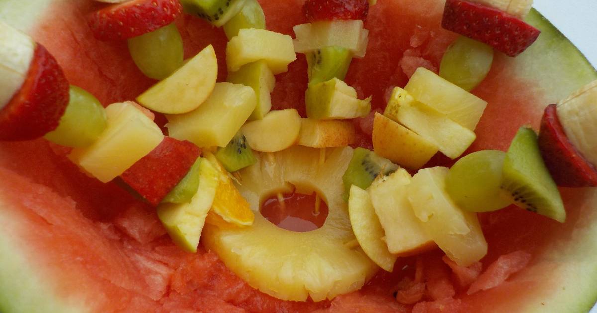 Postre de frutas naturales - 5.767 recetas caseras - Cookpad