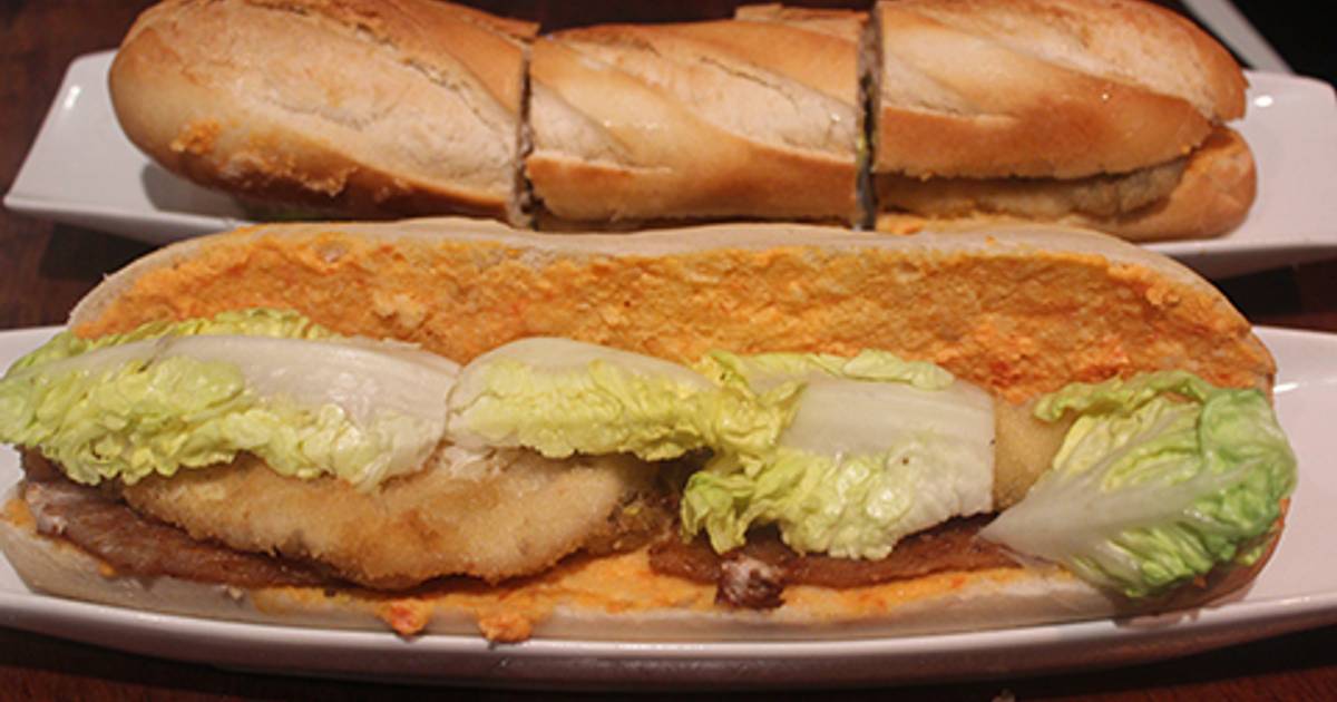 Bocadillo de pechuga de pollo - 25 recetas caseras - Cookpad