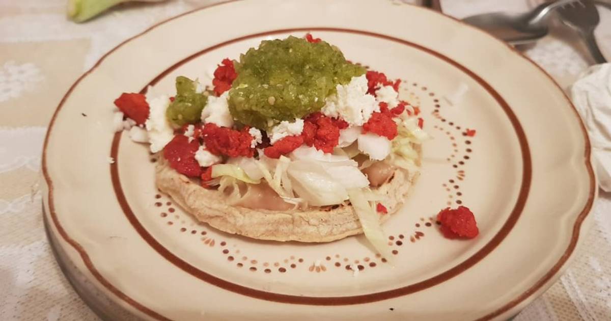 Sopes mexicano - 78 recetas caseras - Cookpad
