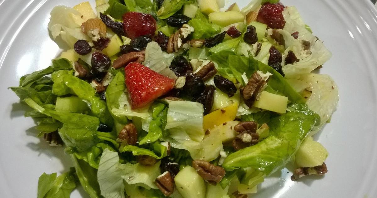 Ensalada De Espinacas Con Nueces Y Arándanos 22 Recetas Caseras Cookpad