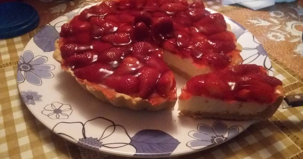 Recetas de cheesecake de frutilla - 53 recetas - Cookpad
