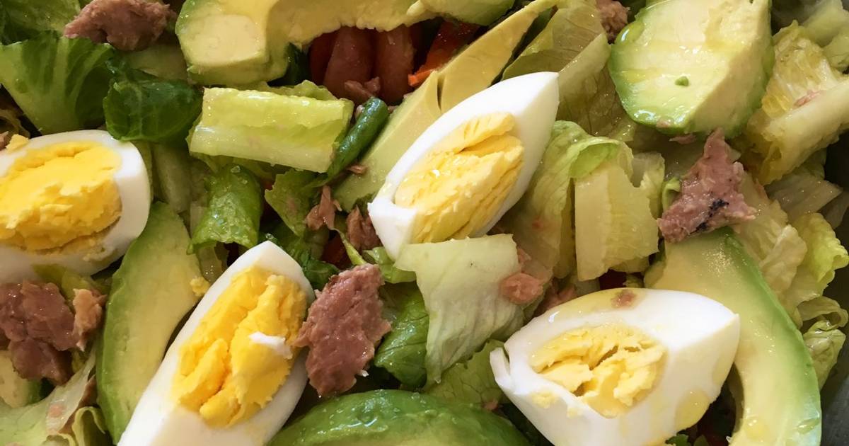Ensalada con huevo duro - 344 recetas caseras - Cookpad