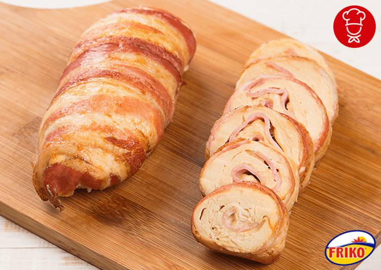 Rollitos De Pollo Con Tocineta Receta De Momentosfriko Cookpad
