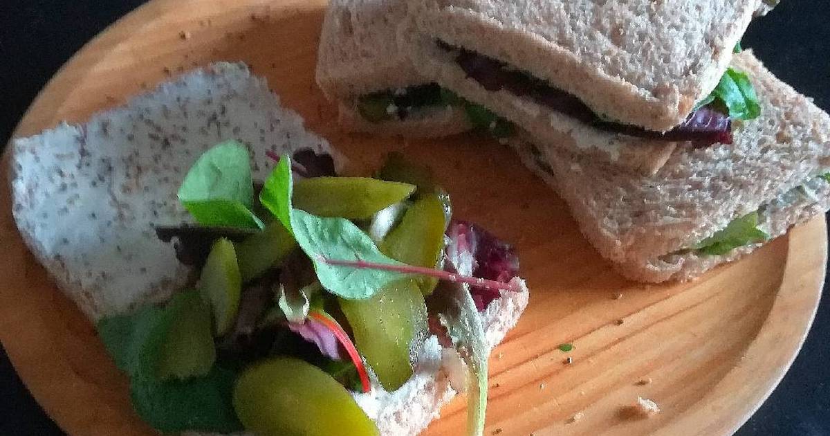Sandwich vegetal - 1.235 recetas caseras - Cookpad