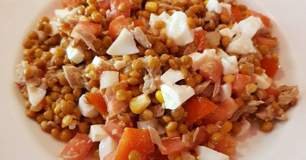 Ensalada de lentejas - 157 recetas caseras - Cookpad