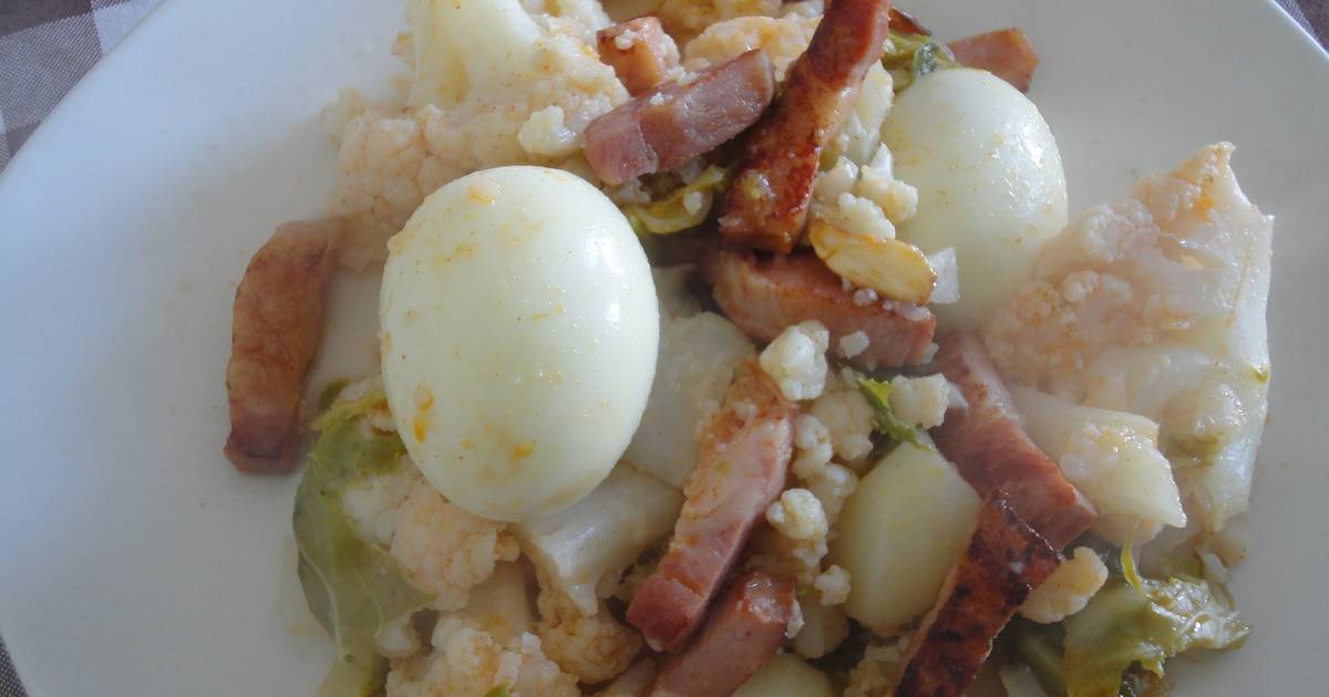 Coliflor con huevo - 370 recetas caseras - Cookpad