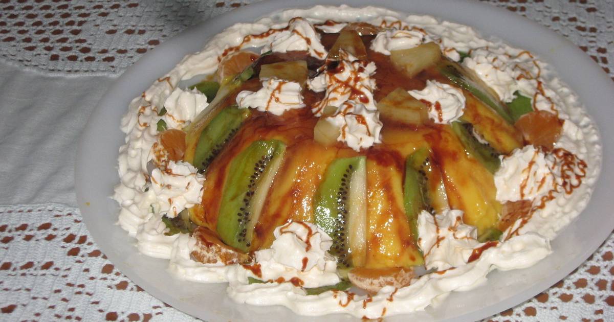 Flan con gelatina - 182 recetas caseras - Cookpad