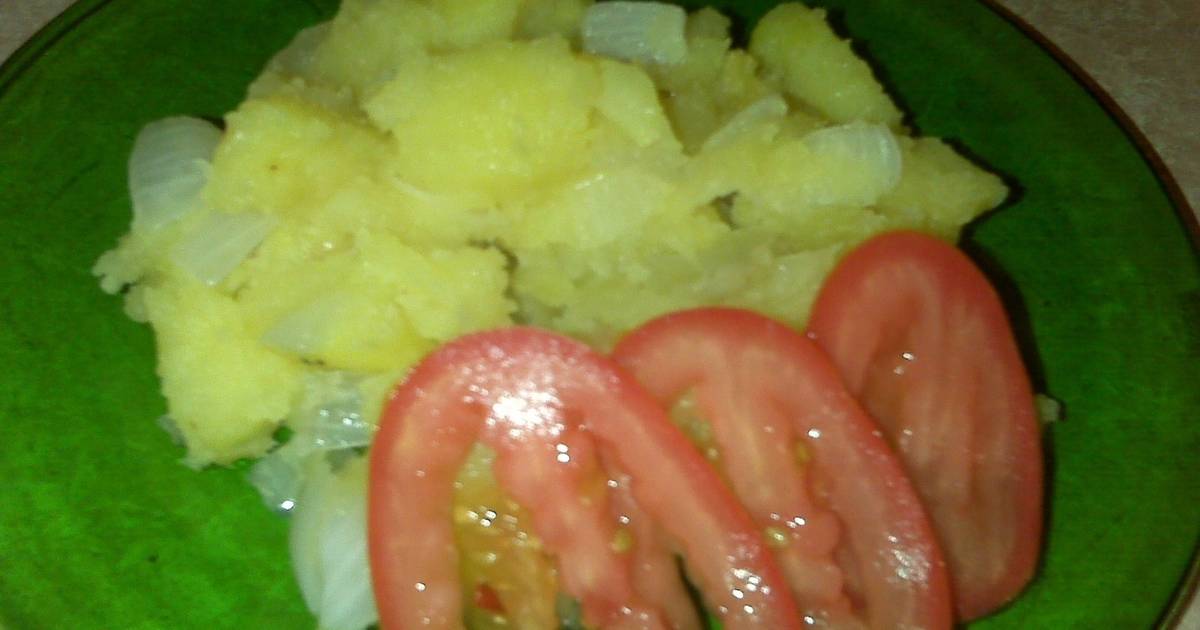 Papas majadas - 33 recetas caseras - Cookpad