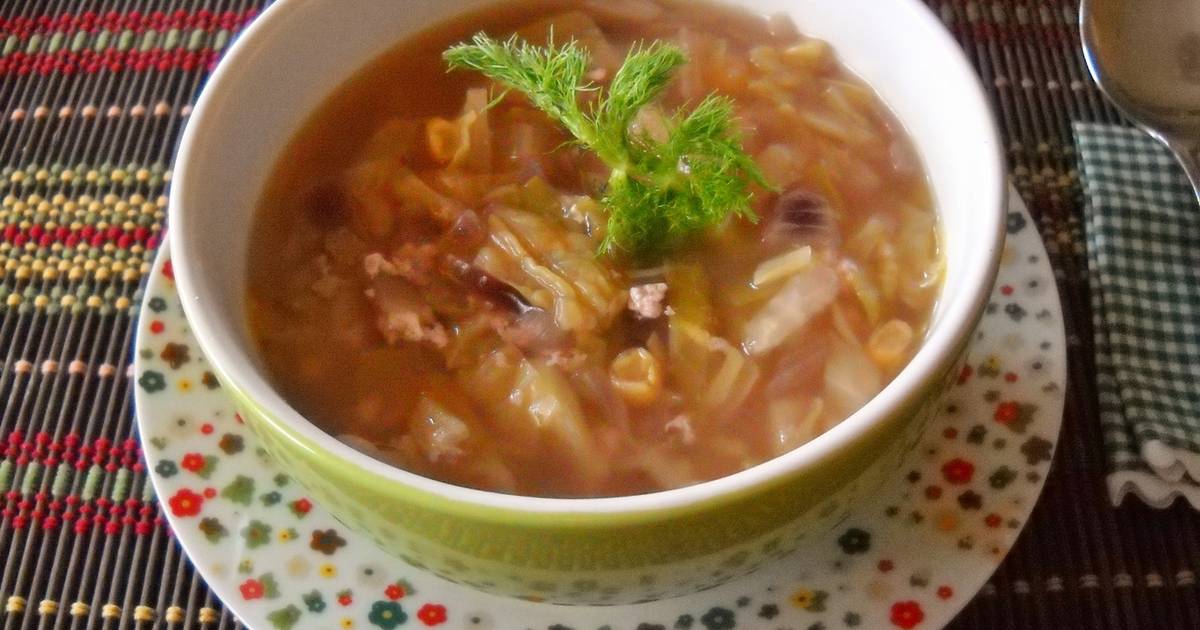 Recetas De Sopa De Repollo 72 Recetas Caseras Cookpad