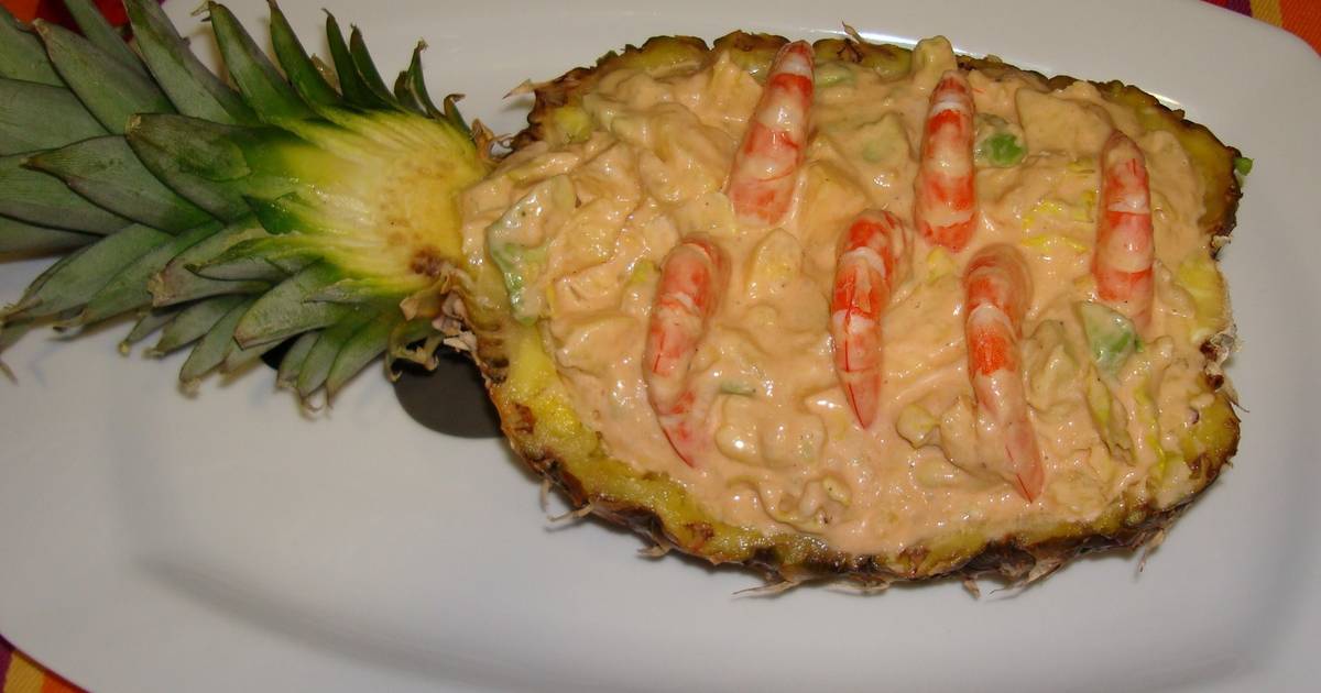 Coctel de marisco con piña - 16 recetas caseras - Cookpad