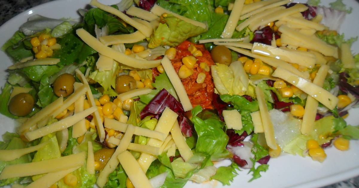 Ensaladas de lechuga y atun - 7 recetas caseras - Cookpad