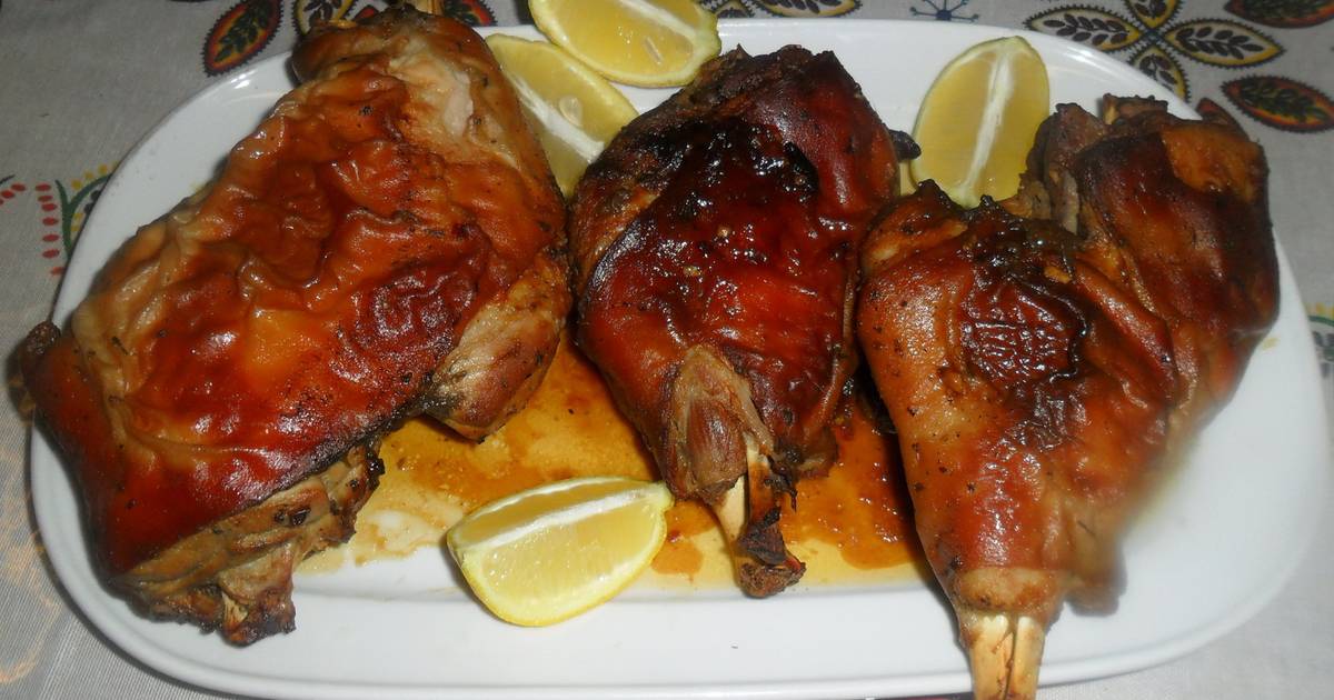 Cochinillo mallorquín al horno Receta de Gabriela Diez - Cookpad