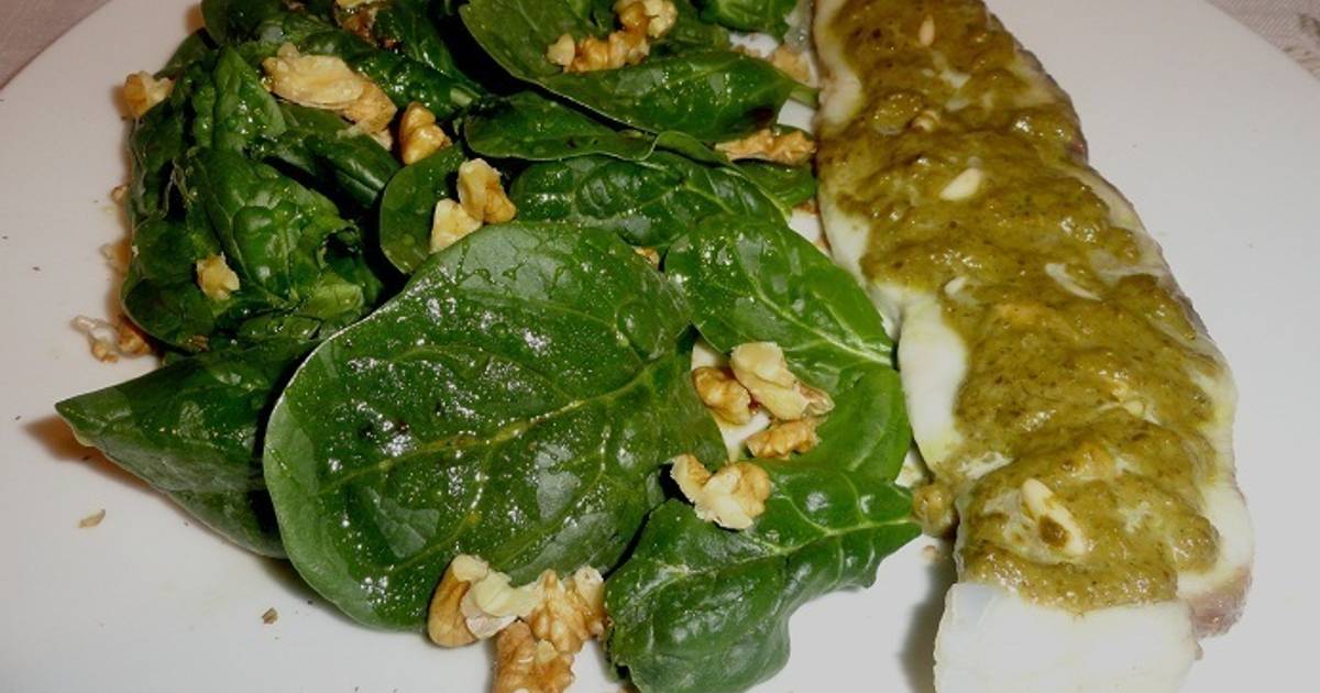 Ensalada espinacas cruda - 30 recetas caseras - Cookpad