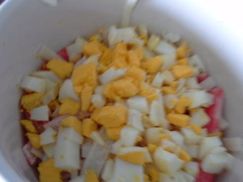 Volovanes de surimi y piña Receta de Carmem - Cookpad