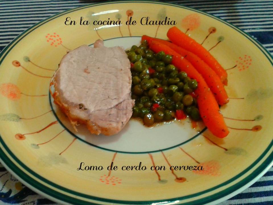 Lomo de cerdo con cerveza Receta de Claudia R. Pesci - Cookpad