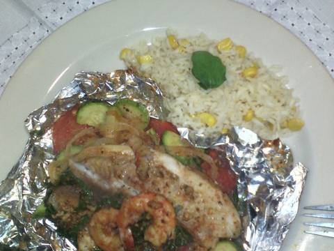 Filete relleno empapelado Receta de Ivan Avila - Cookpad