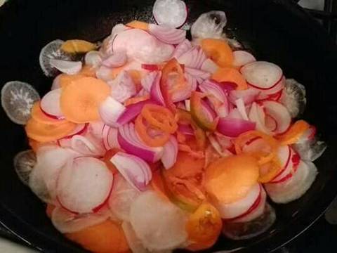 Encurtido de nabo Receta de Diana Cordero - Cookpad